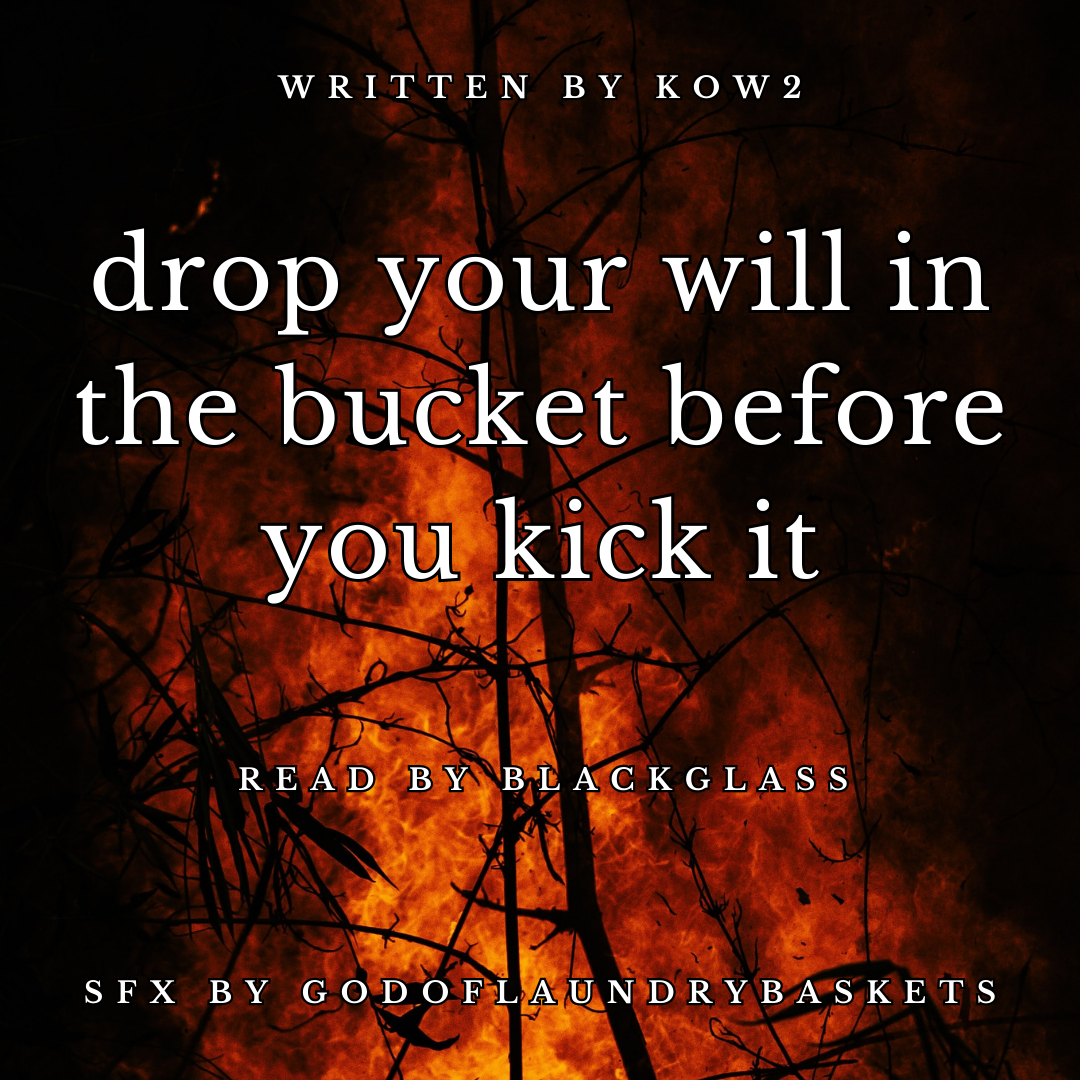 drop your will in the bucket before you kick it [Podfic] - blackglass ...